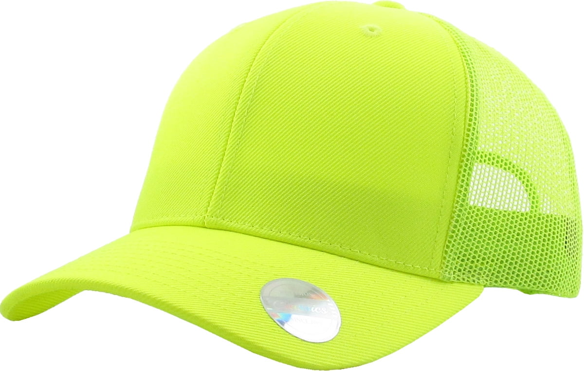 Classic 6 Panel Mesh Cotton Twill Trucker Cap Adjustable Snapaback Hat ...