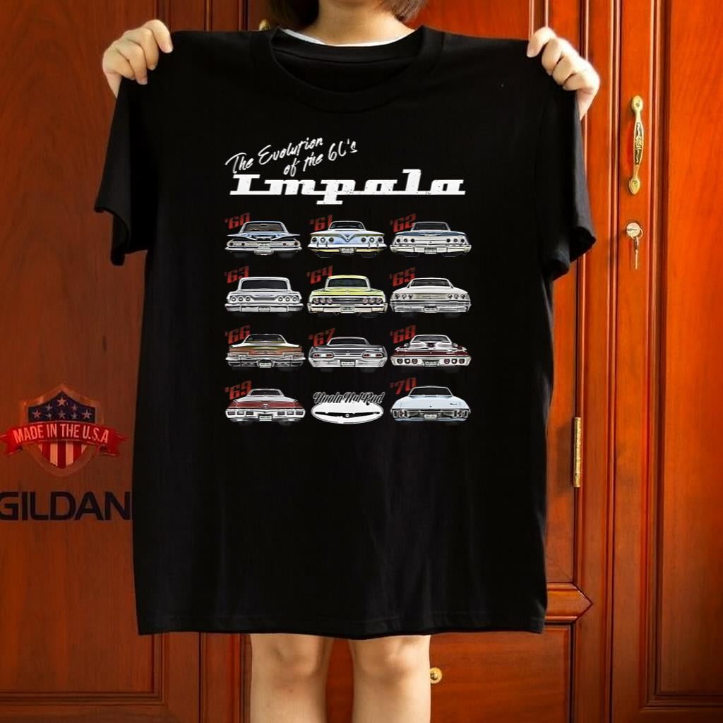Classic 60s Impala Ride Muscle Car Vintage Hot Rod Speed Legend Graphic ...