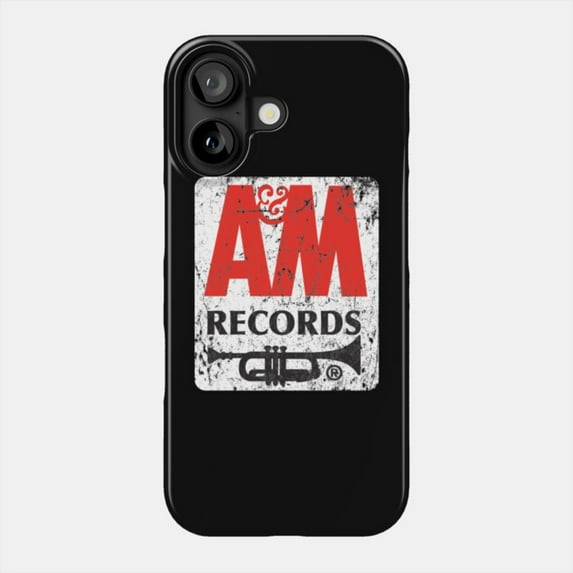 Classic 60s and 70s 'A&M Records' Music Label Logo Case for iPhone 11 ...