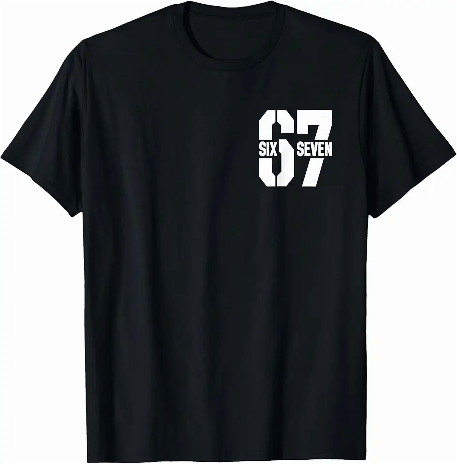 Classic 67 Meme - I Love SIX Seven T-Shirt - Walmart.com