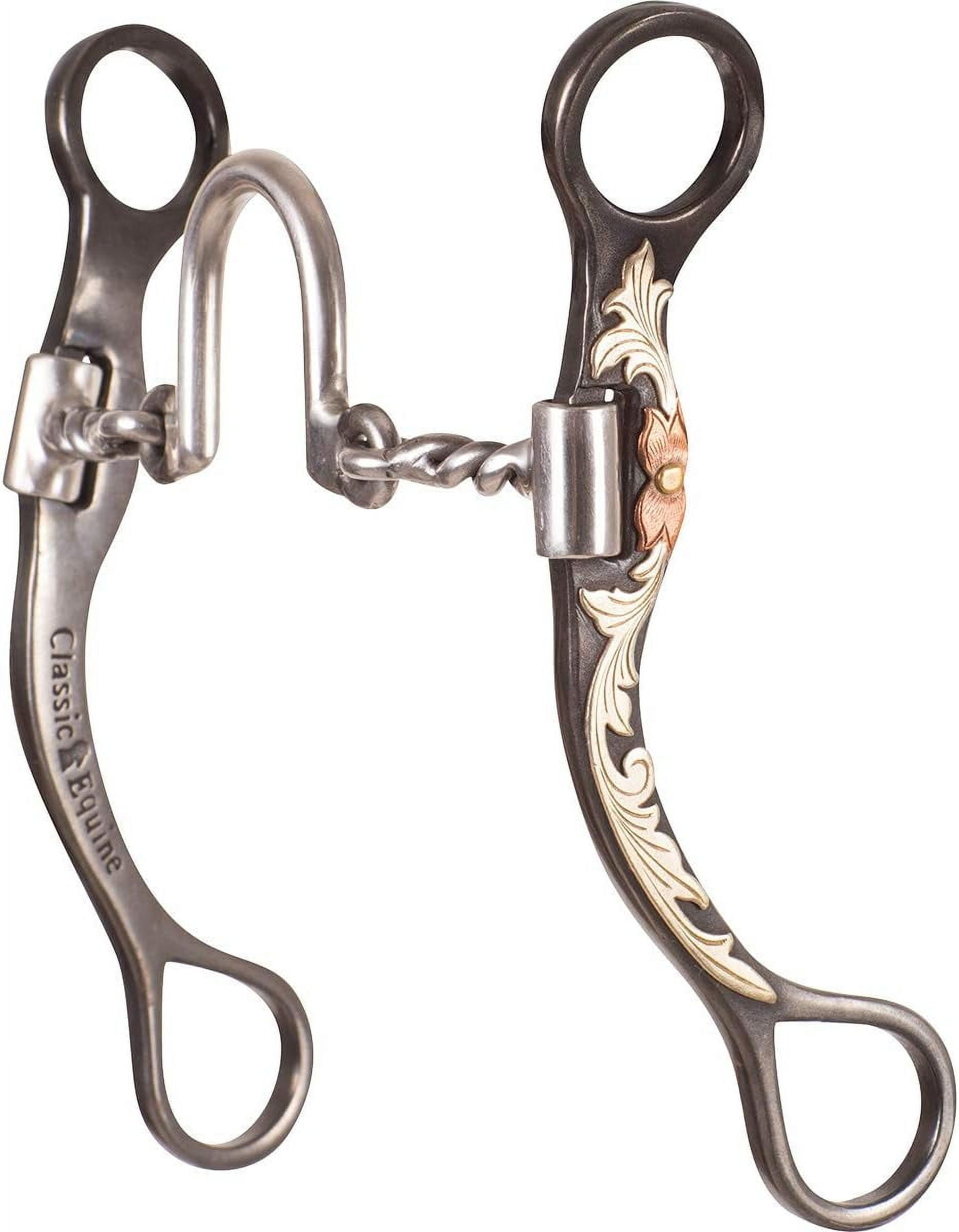 Classic 7 1/2" Cheek Ported Twisted Wire Bit - Walmart.com