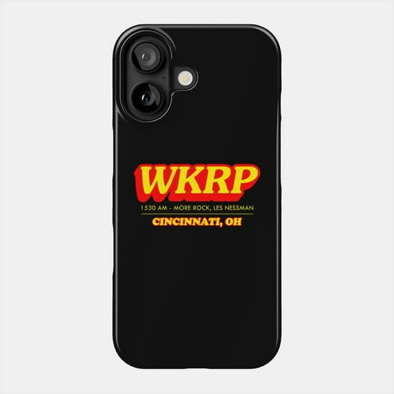 Classic 70s Sitcom Radio Station Logo Graphic Design Case for iPhone 11 ...