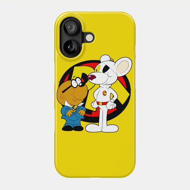 Classic 80s British Animated 'Danger Mouse' Secret Agent Case for ...