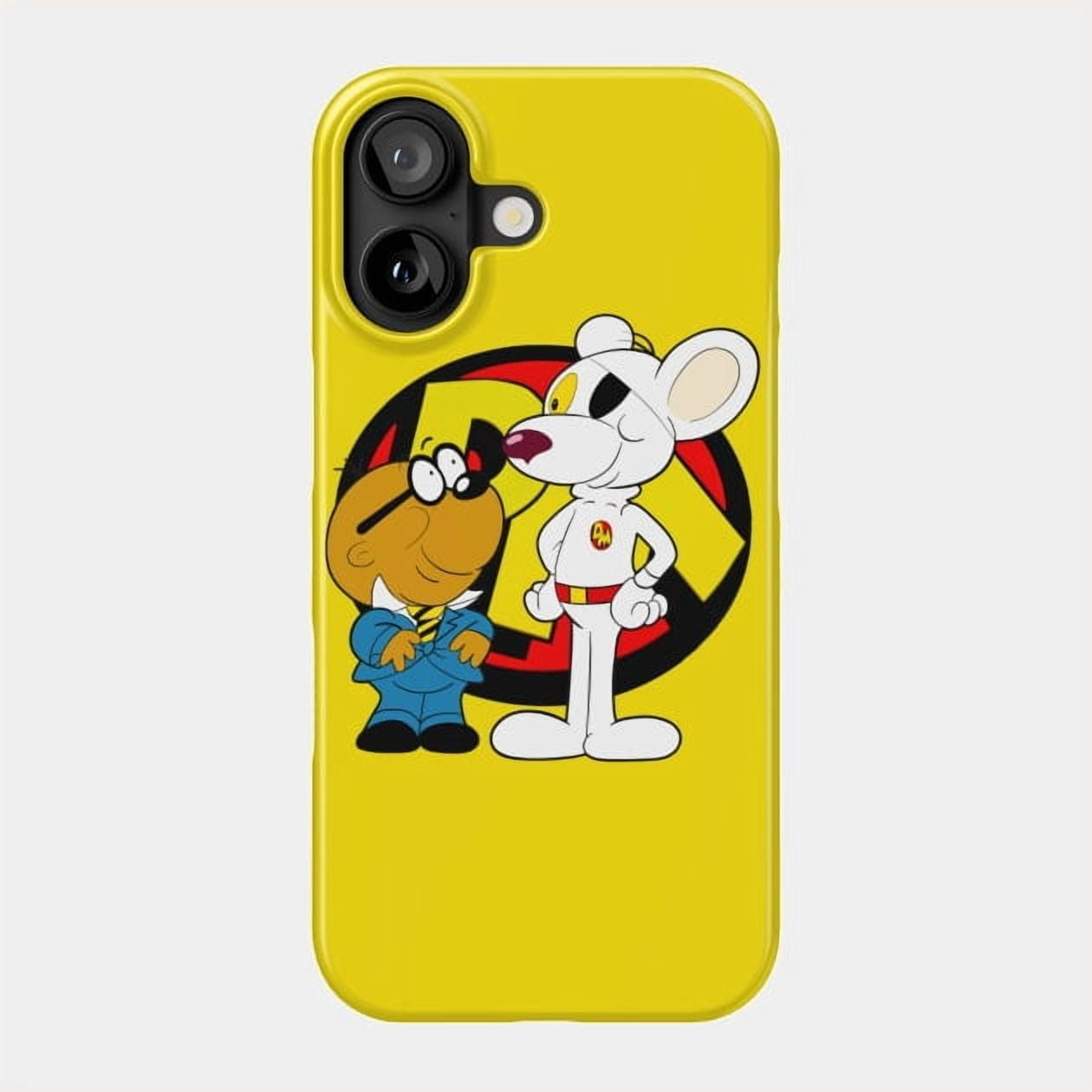 Classic 80s British Animated 'Danger Mouse' Secret Agent Case for ...