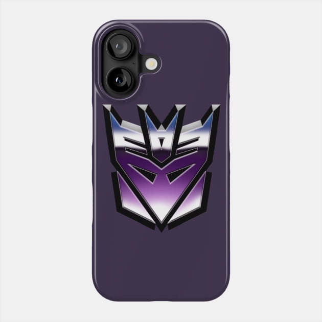 Classic 80s 'Decepticon' Transformers Villain Logo Graphic Case for ...