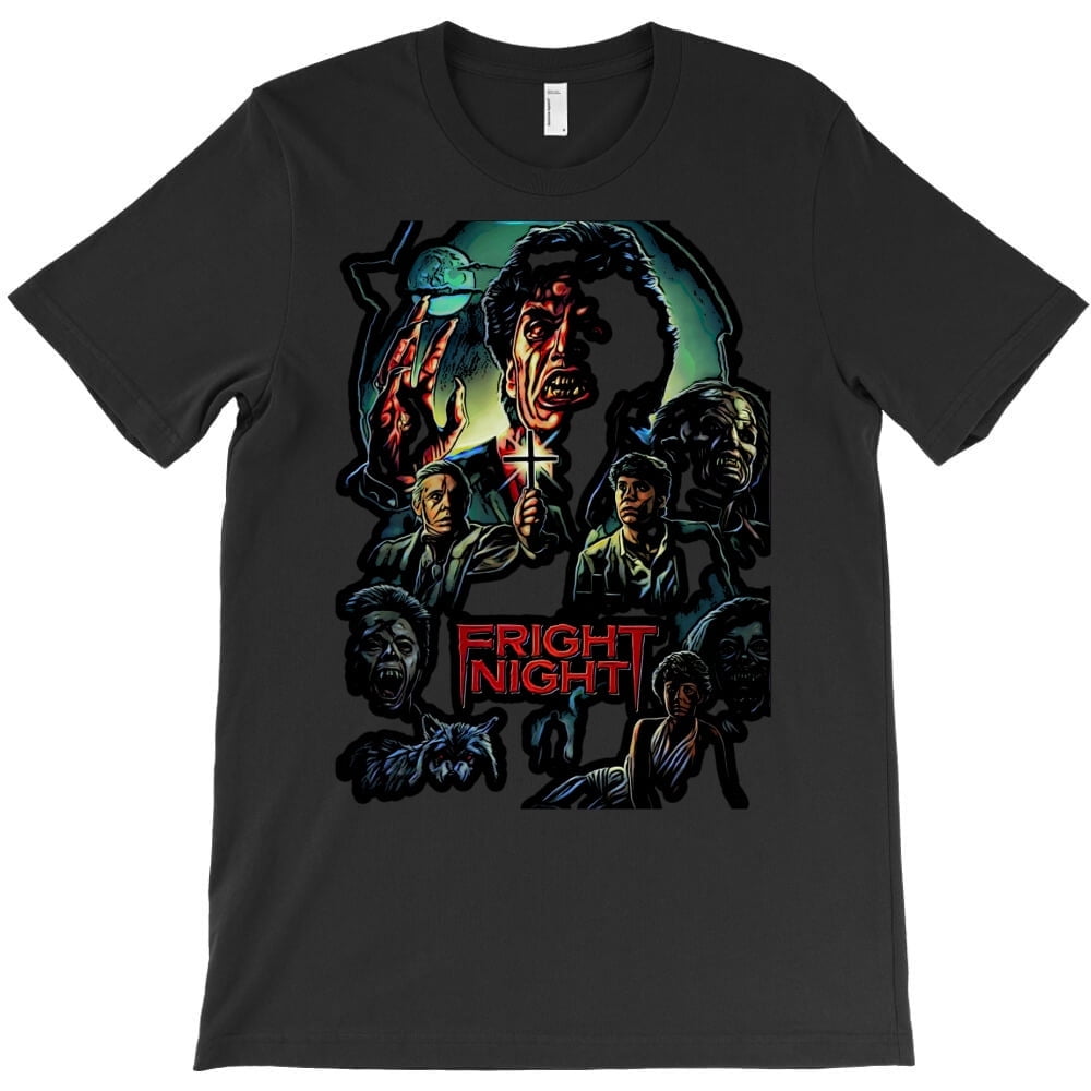 Classic 80s Vampire Horror Movie Parody Graphic Tee, Funny Cult Film ...