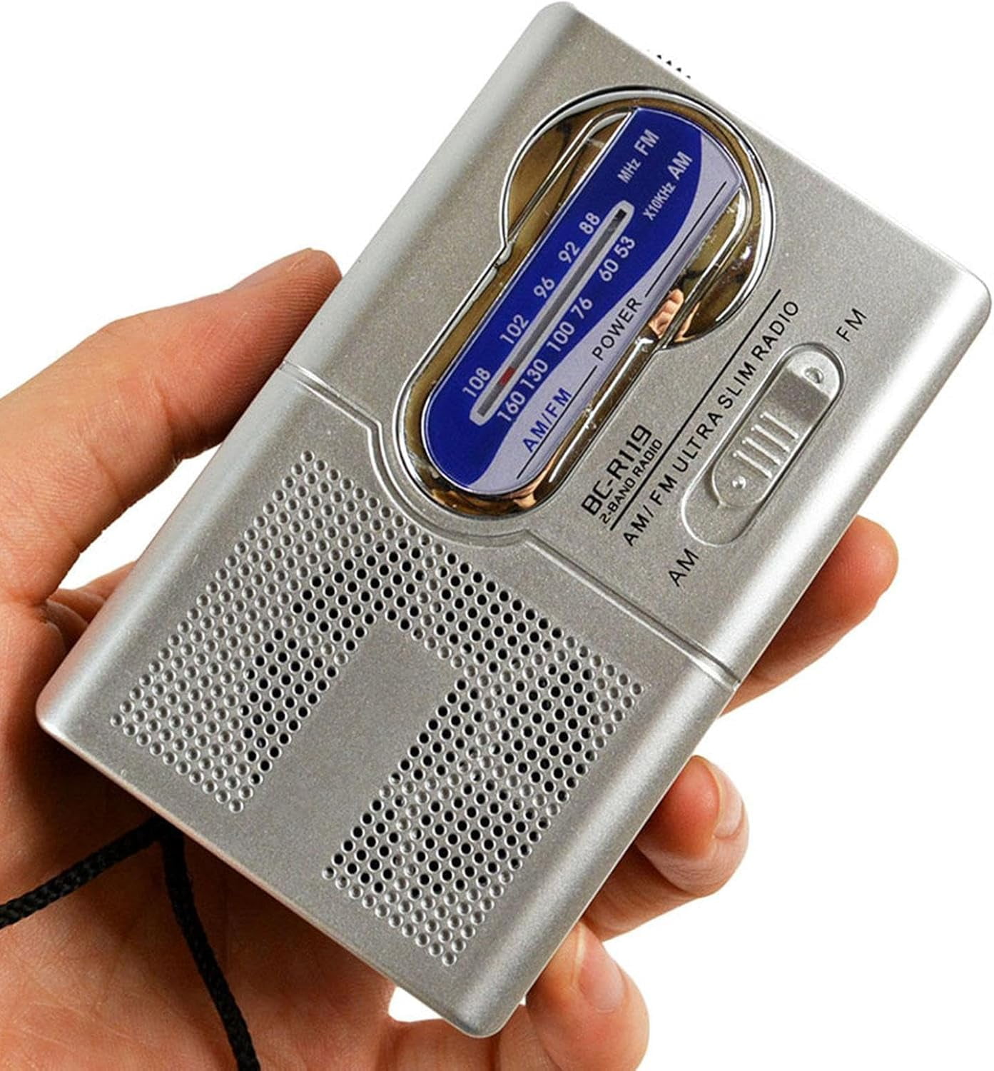 Classic AM FM Portable Radio Battery Operated with Telescoping Antenna ...