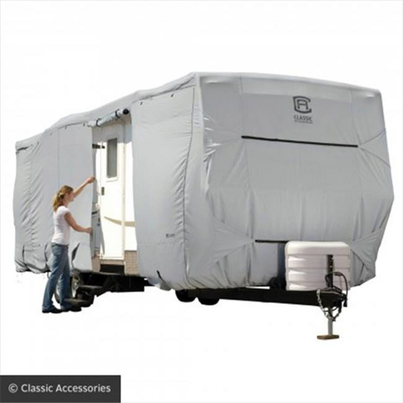 Classic Accessories 136161001 RV PermaPRO Travel Trailer Cover - 22 ...