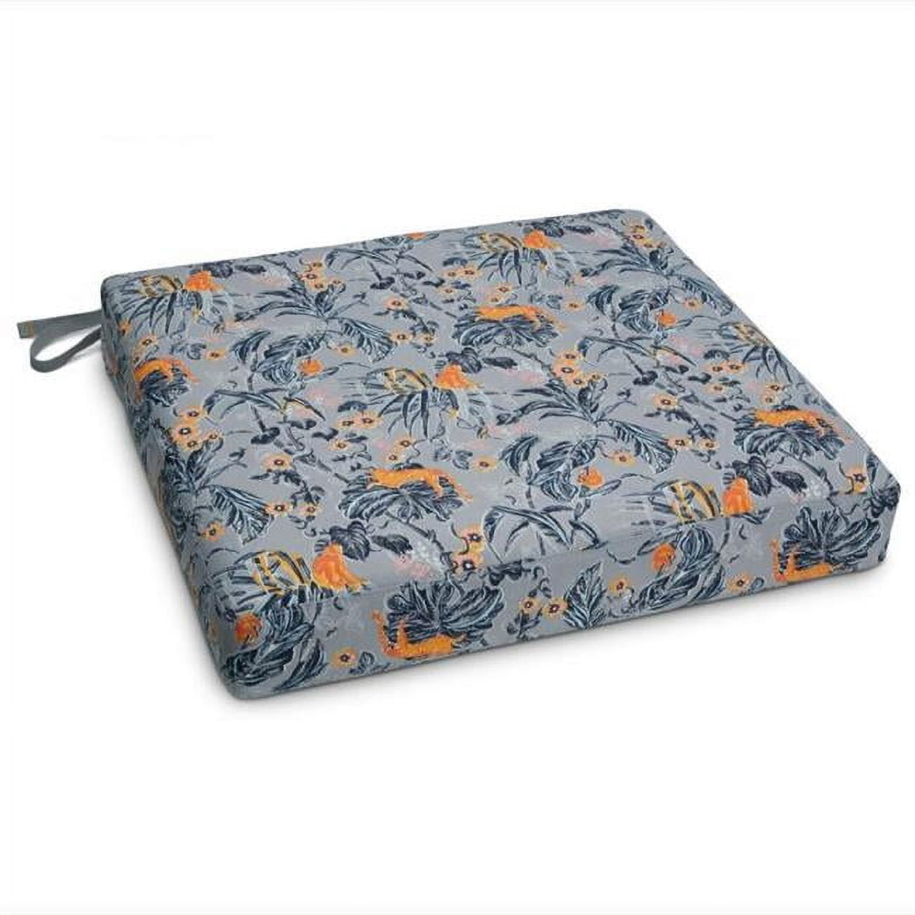 Classic Accessories 17 x 17 x 3 in. Water Resistant Patio Seat Cushion ...