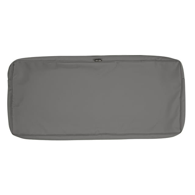 Classic Accessories 42"x18"x3" Charcoal Patio Cushion Slipcover ...