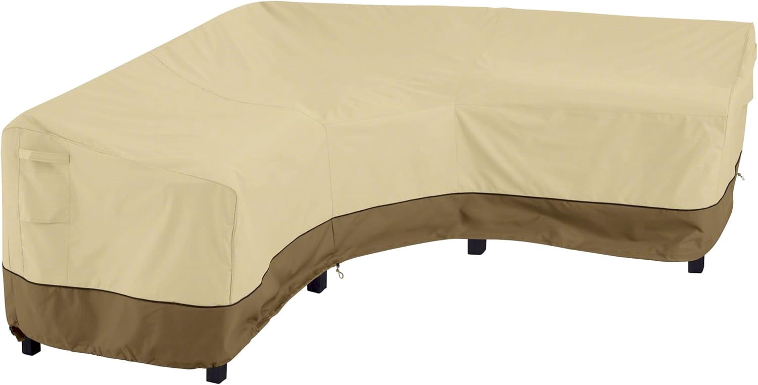 Classic Accessories 55-882-011501-RT Veranda Patio V-Shaped Sectional ...