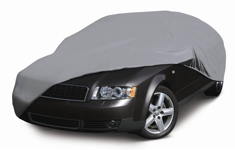 Classic Accessories 71003-F Deluxe 4-Layer Car Storage Cover, Grey ...