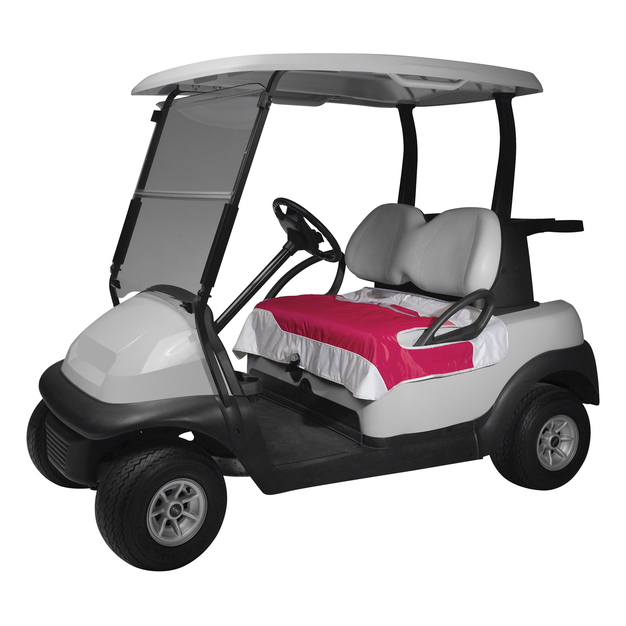 Classic Accessories Fairway Golf Cart Seat Blanket, Perfect Pink/Silver ...