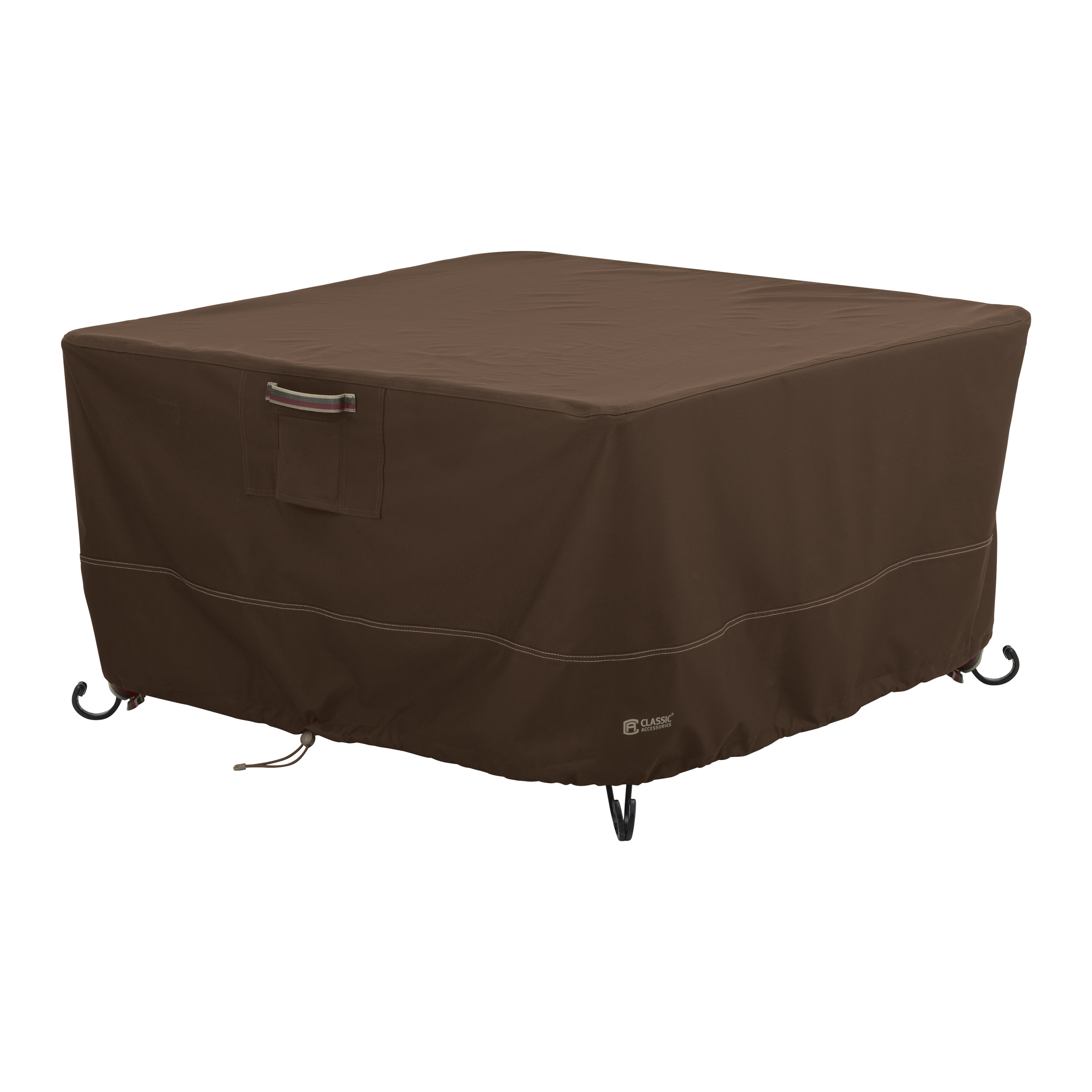 Classic Accessories Madrona™ RainProof™ Square Fire Pit Table Cover ...