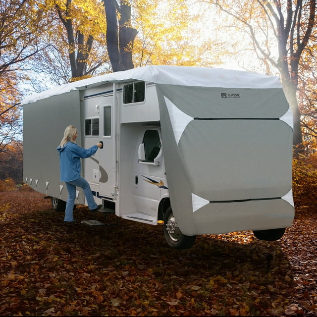 Classic Accessories OverDrive PolyPRO 3 Deluxe Class C RV Cover, Fits ...