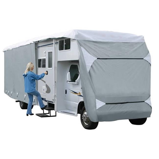 Classic Accessories PolyPro III Deluxe Class C RV Cover - Grey - Model ...