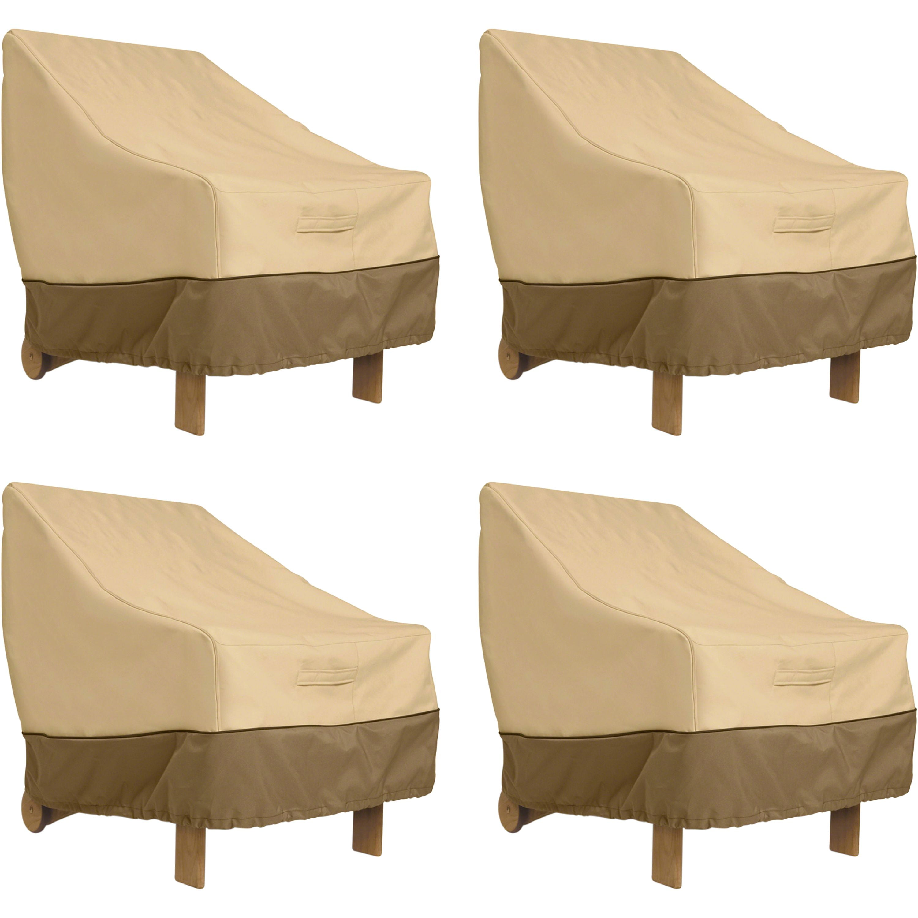 Classic Accessories Veranda Patio Lounge Chair Furniture Storage Cover ...