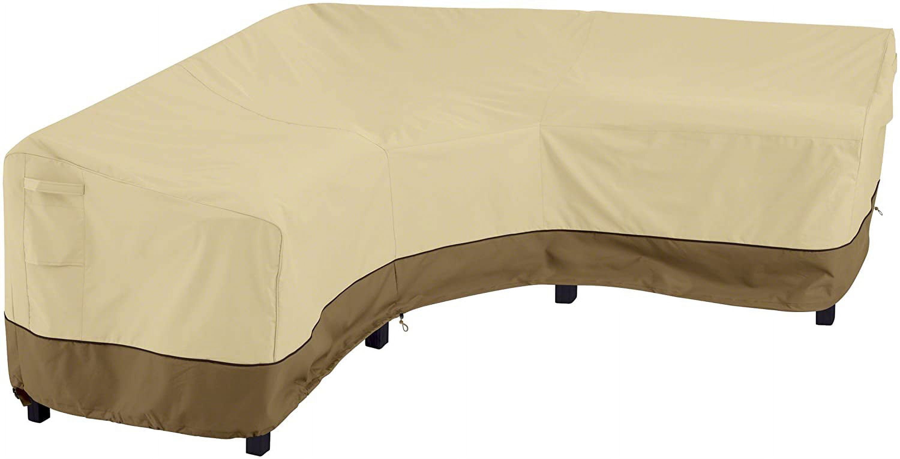 Classic Accessories Veranda Water-Resistant 85 Inch Patio V-Shaped ...