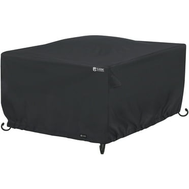 Classic Accessories Water-Resistant 30 Inch Square Fire Pit Cover ...