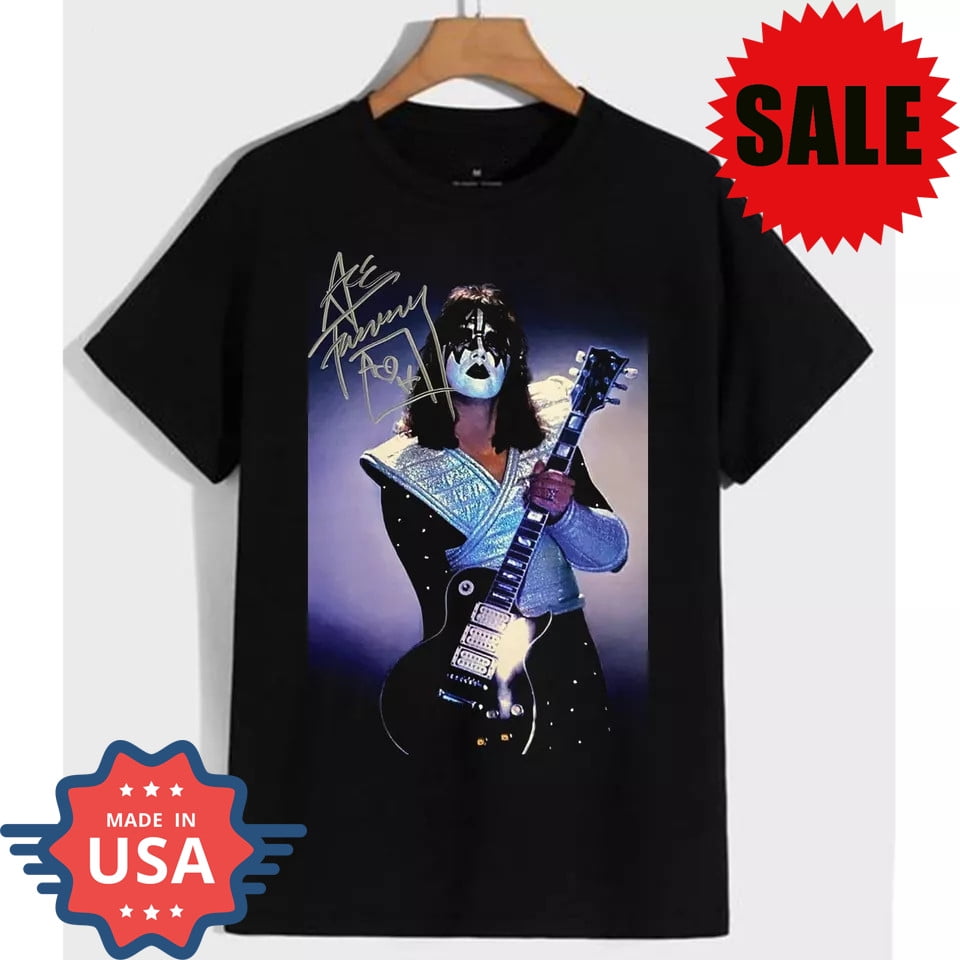 Classic Ace Frehley Cotton Men S-5XL Tee IK7685 - Walmart.com