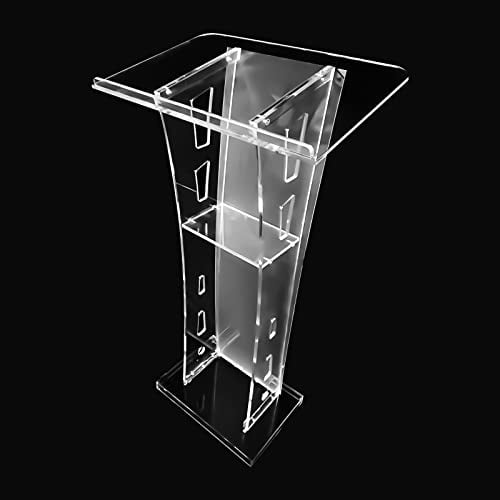 Classic Acrylic Podium Clear Podium Stand for Churches, Lecterns ...