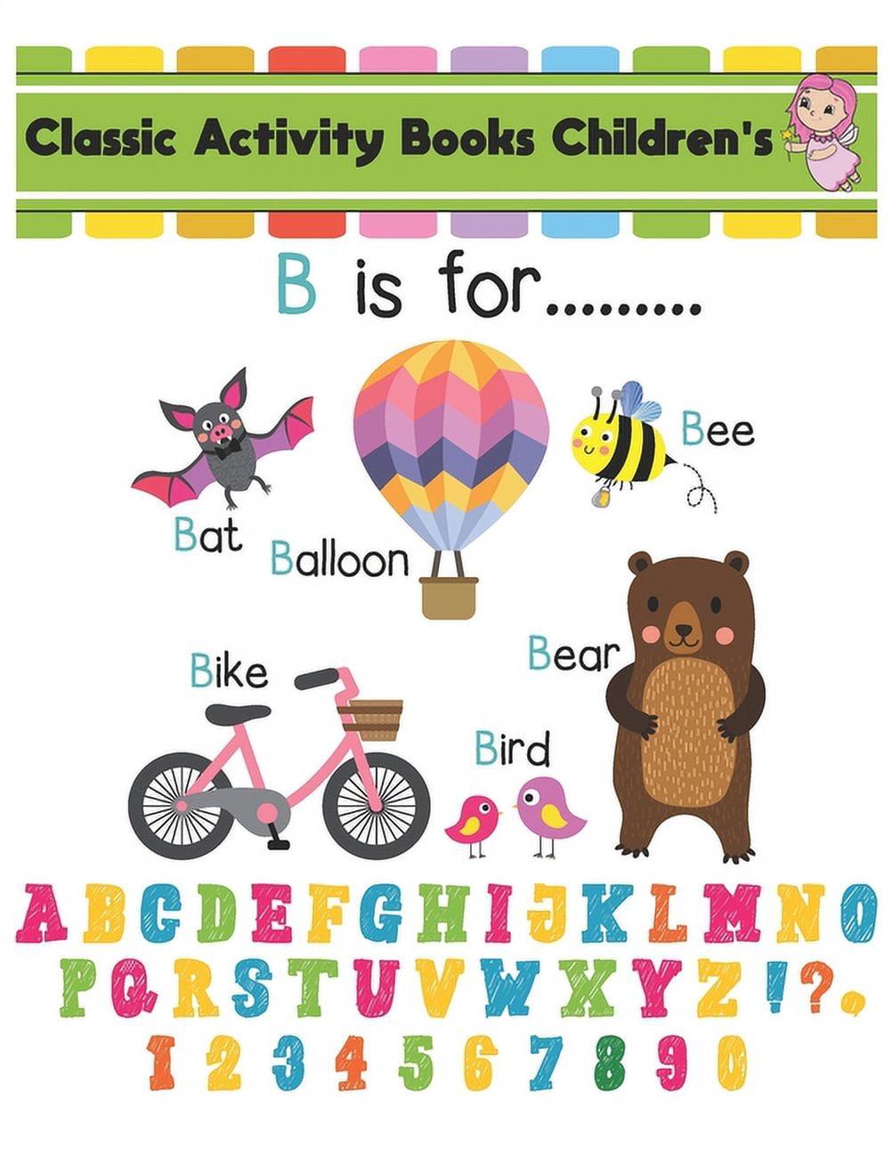 Classic Activity Books Children's : Alphabet Letters Classic Coloring ...