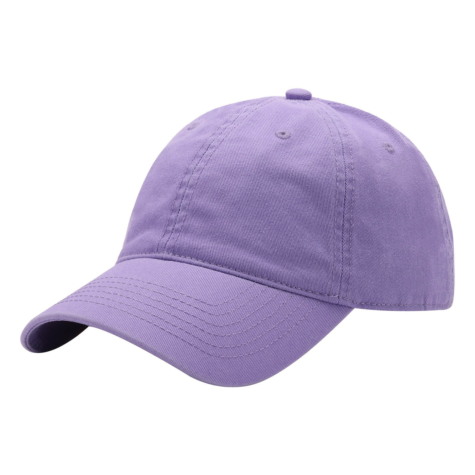 Classic Adjustable Baseball Cap Women Men Solid Color Casual Sunshade ...