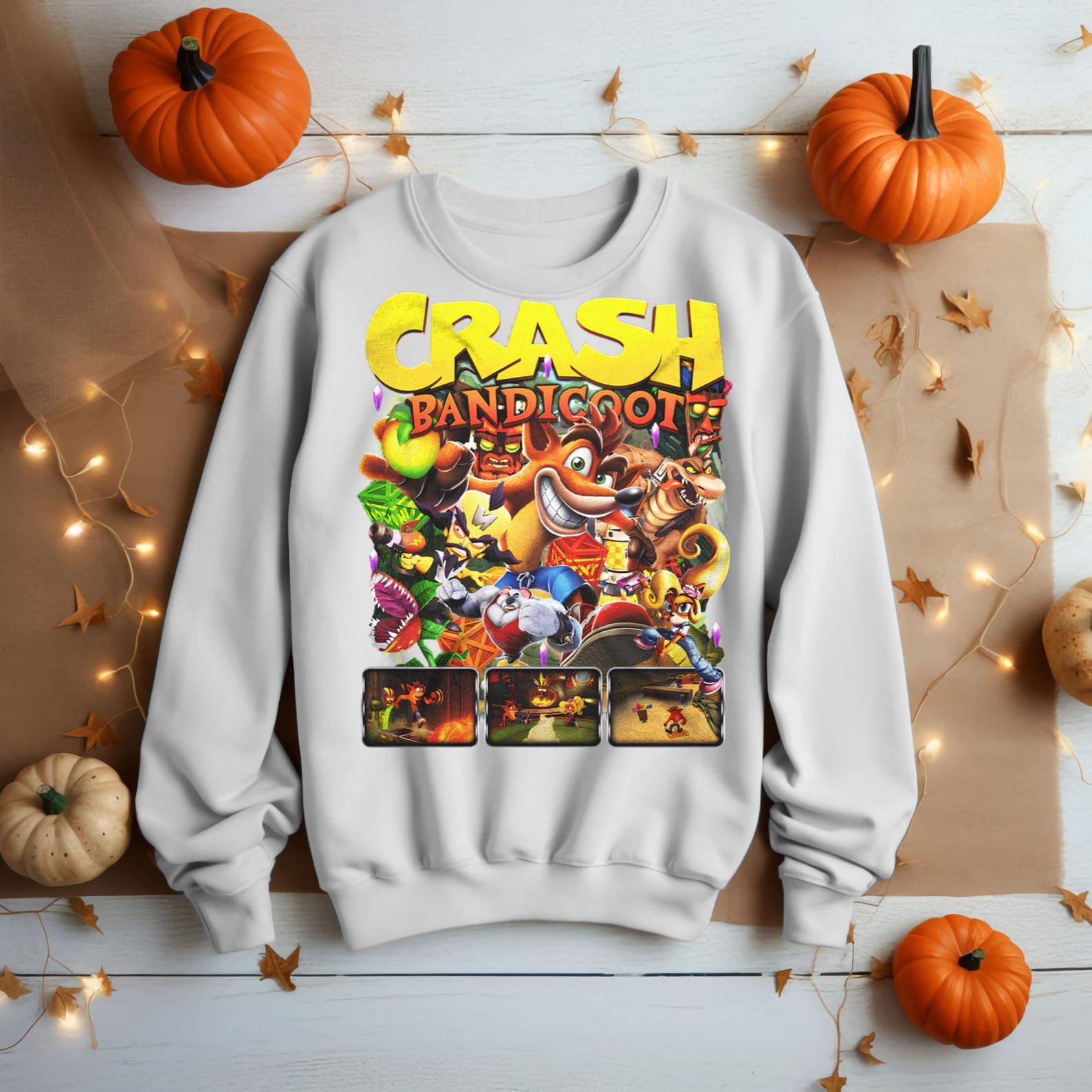 Classic Adventure Game Character Tee, Iconic Platformer Video Game ...