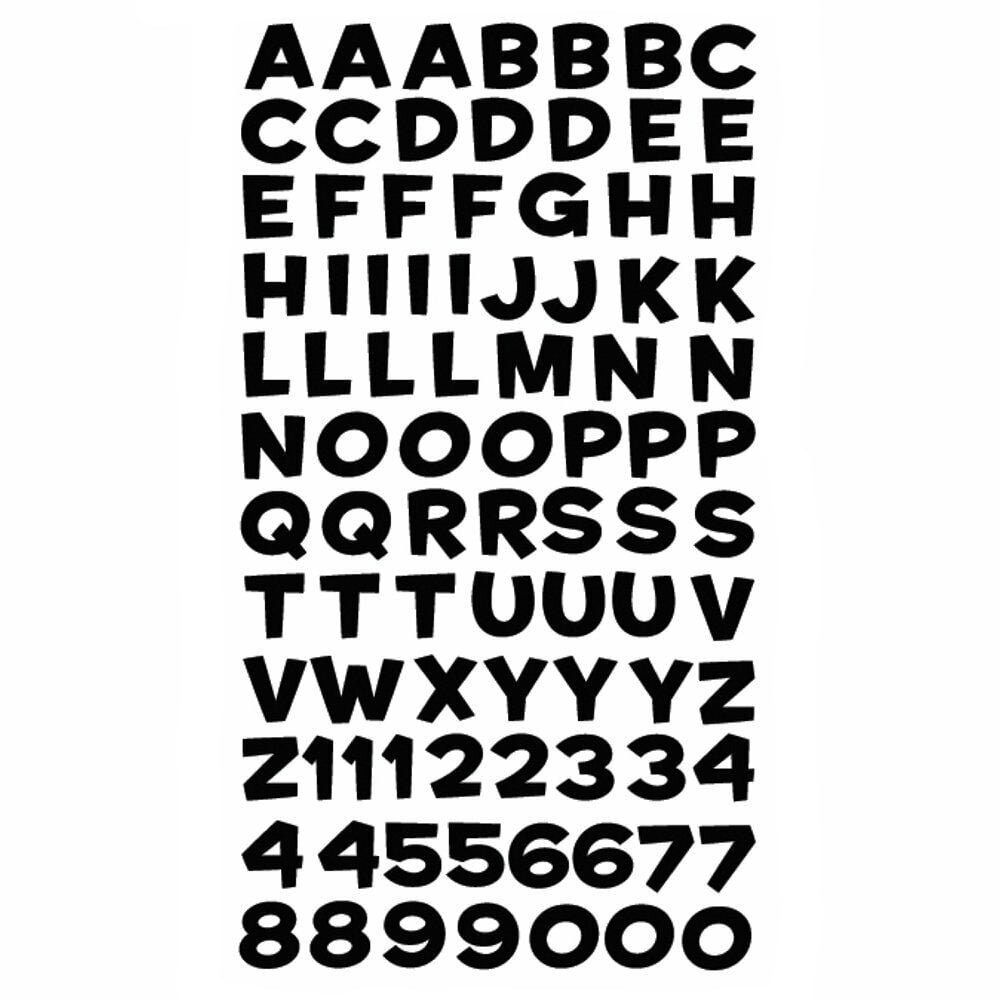 Classic Alphabet Letters Sticker Sticker Abc Planner Teacher Scrapbook ...