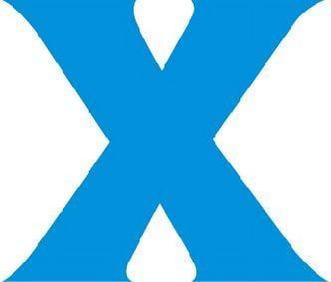 Classic Alphabetical Letter X Stock Illustration Cartoon Character Wall ...