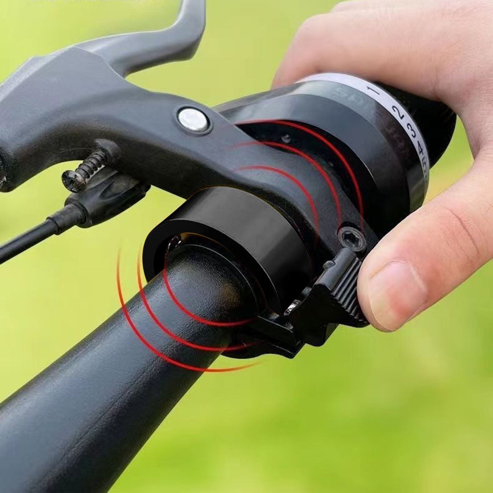 Classic Aluminum Bicycle Ring Bell - Loud 90dB Crisp Sound, Easy Install for Road & City Bikes ...