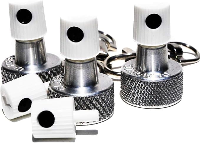 Classic Aluminum Cap Hardware Spray Paint Nozzle Adapter Keychain Set ...
