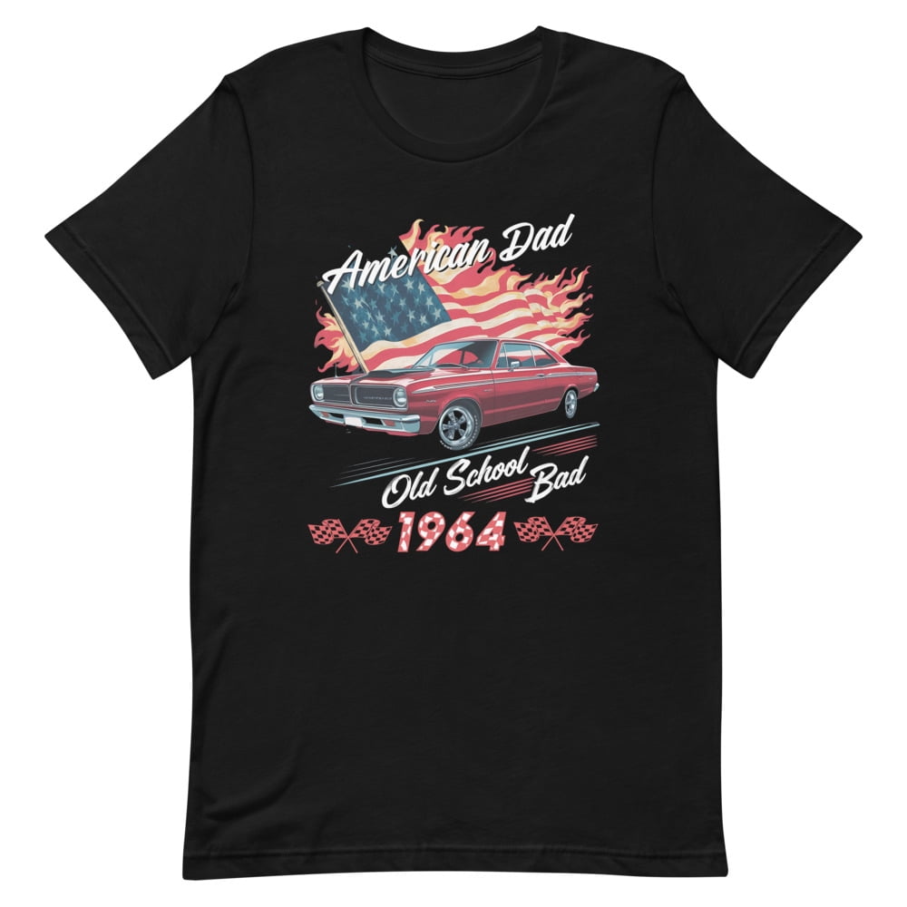 Classic American Dad 1964 Vintage Car,Muscle Car Graphic Shirt ...