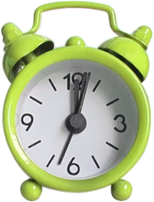 Classic Analog Alarm Clock Home Decoration,Cute Small Metal Alarm Clock ...