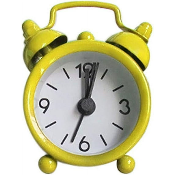Classic Analog Alarm Clock Home Decoration,Cute Small Metal Alarm Clock ...