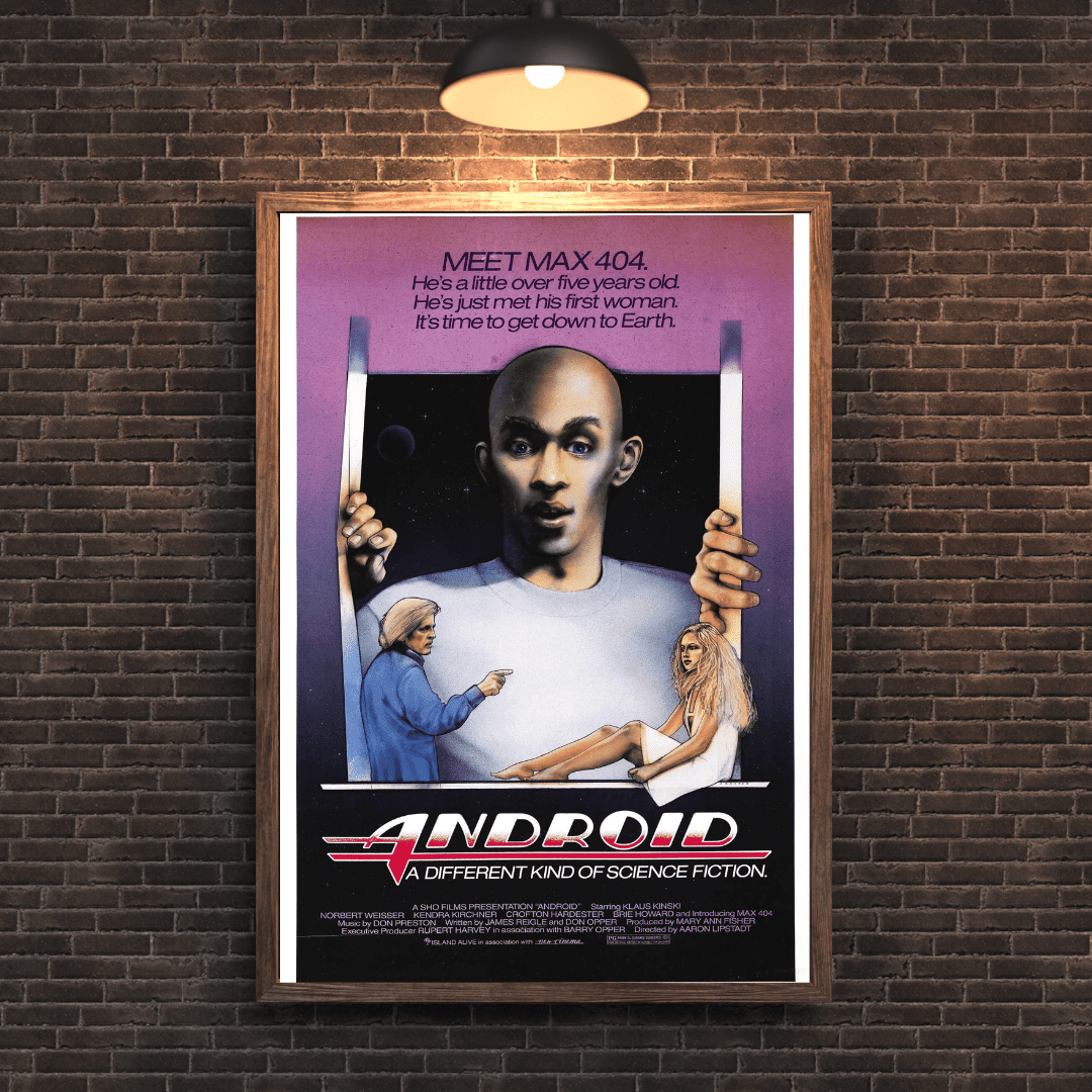 Classic Android Movie Poster - Sci-Fi Collectible Art Print | Free ...