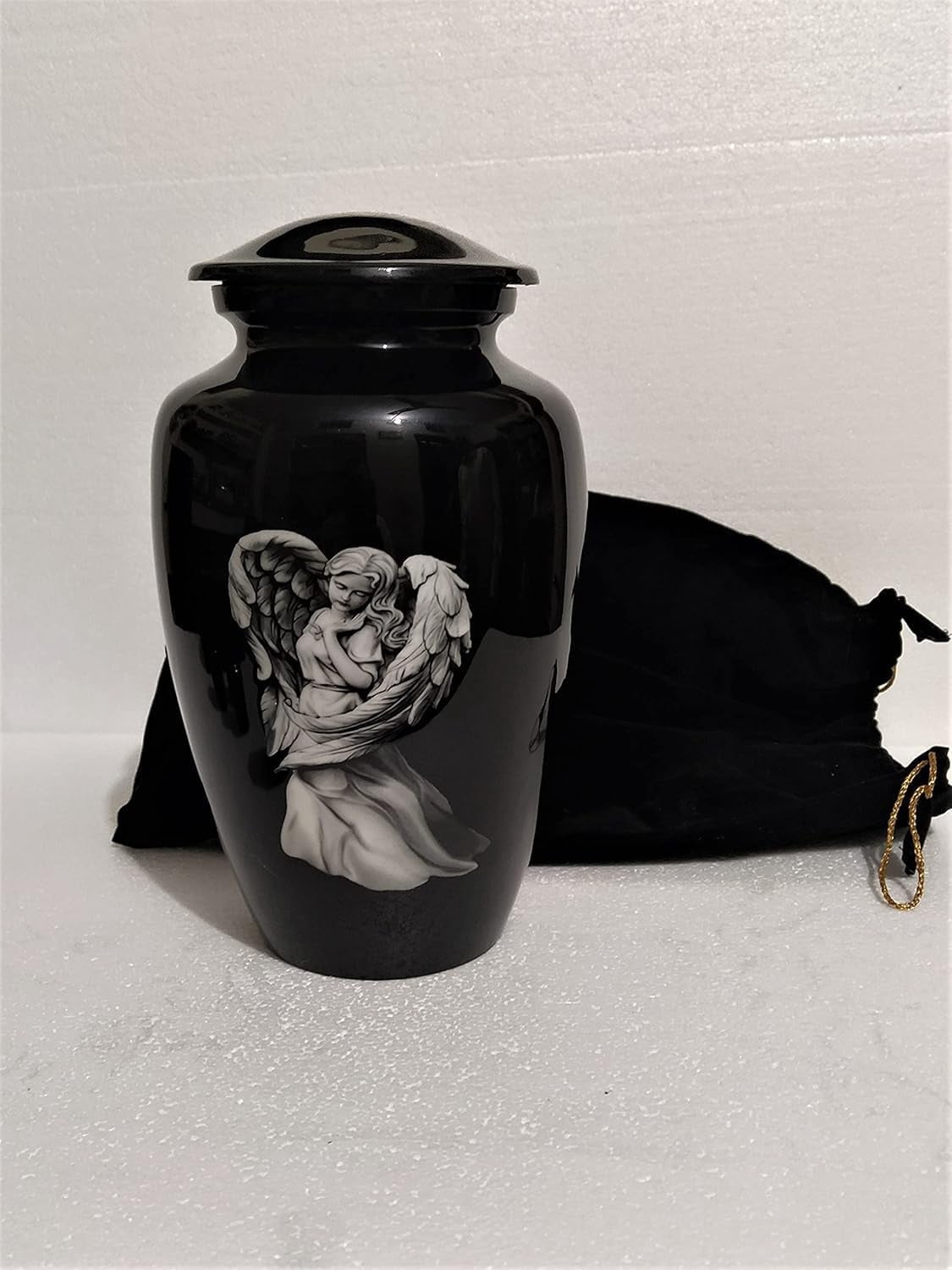 Classic Angel Urn for Human Ashes Adult Cremation Urns with 2 mini urns ...