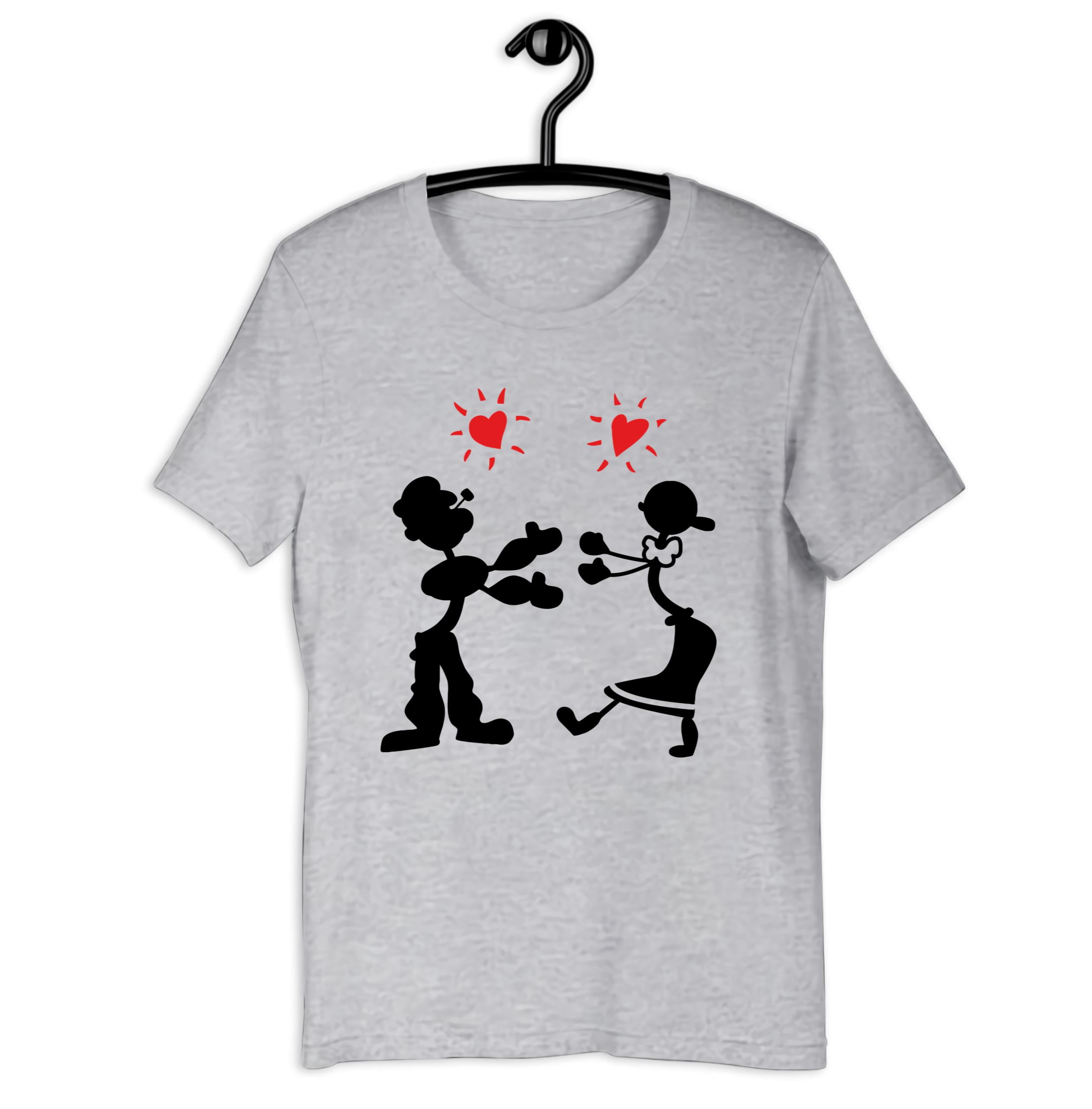 Classic Animated Couple Shirt Inspired by Iconic Characters Stylish Tee ...