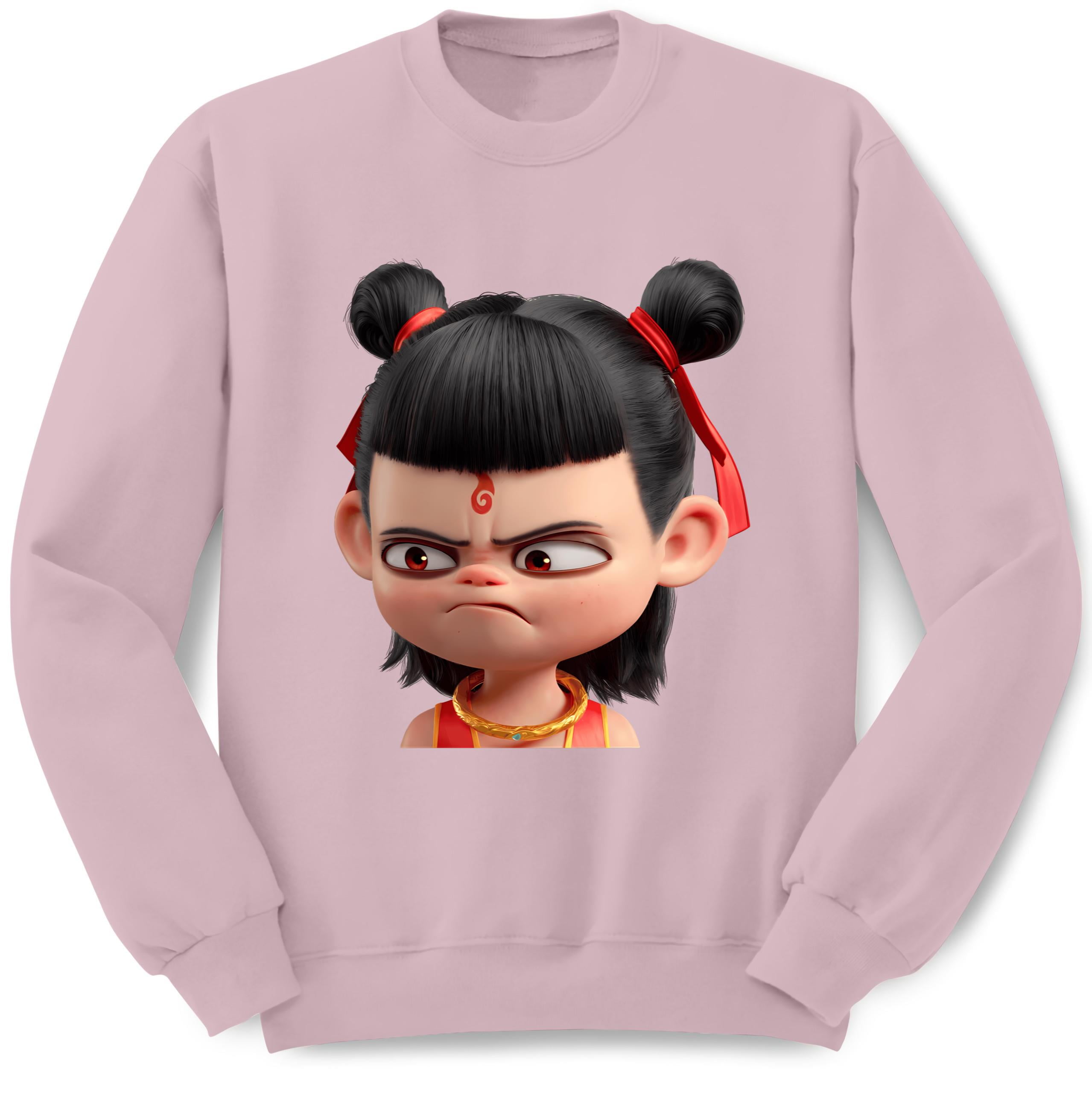 Classic Anime Character Shirt, Nezha Sad Meme Shirt - Walmart.com