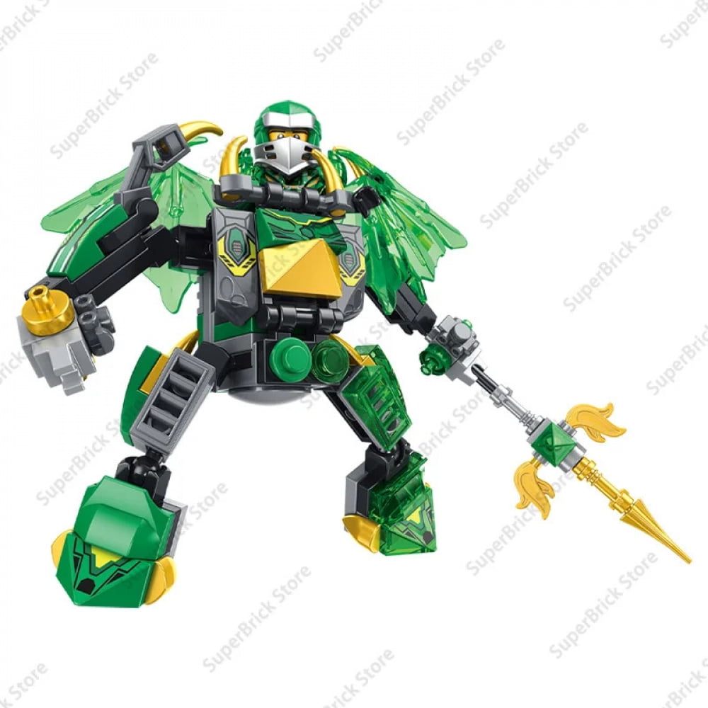 Classic Anime Ninja Kai Smith Cole Jay Walke Lloyd Legacy Mecha Model ...