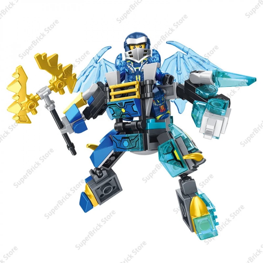 Classic Anime Ninja Kai Smith Cole Jay Walke Lloyd Legacy Mecha Model ...