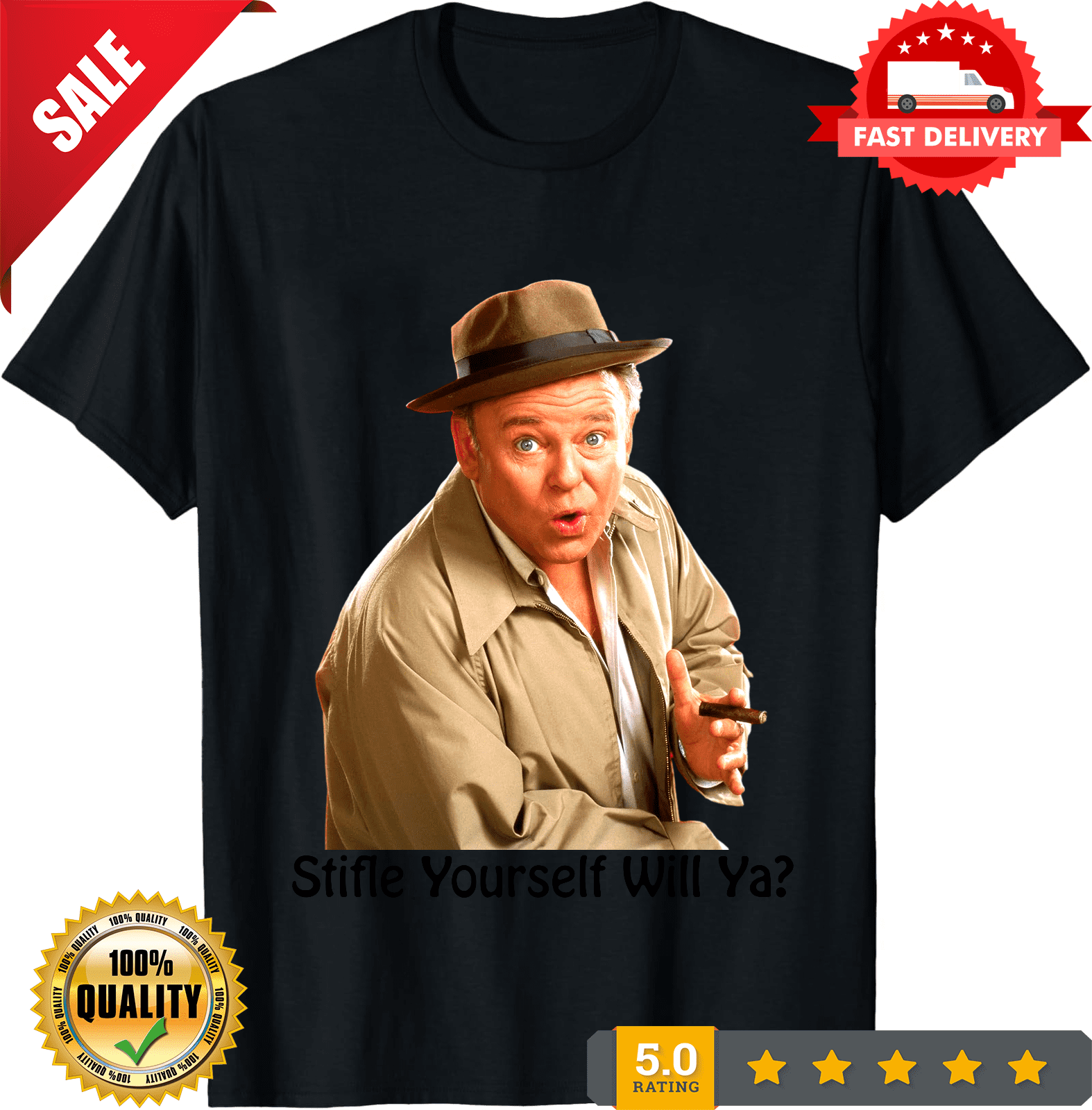 Classic Archie Bunker, All In The Family 70s Movie TV Show Series T ...