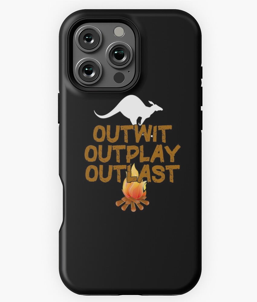 Classic Australia Outwit Outplay Outlast Phone Case for iPhone 16 15 14 ...