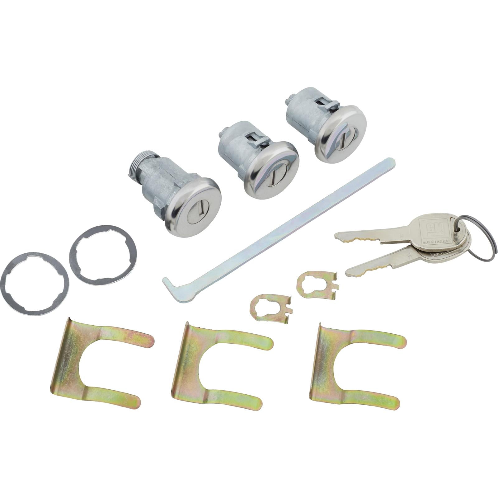Classic Auto Locks CL-135 GM Door/Trunk Locks w/ Later Key - Walmart.com