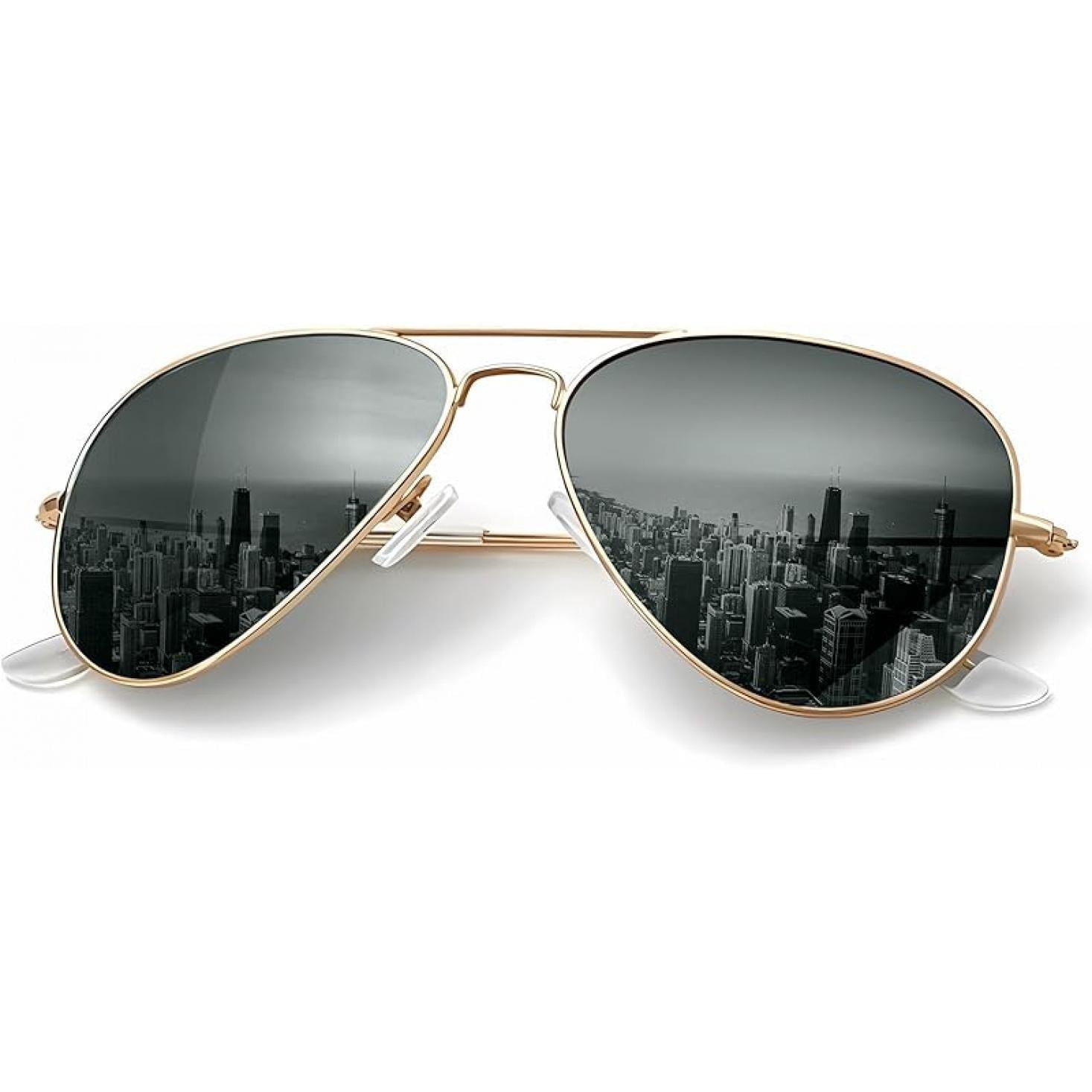 Classic Aviator Sunglasses for Men Women Driving Sun glasses Polarized ...