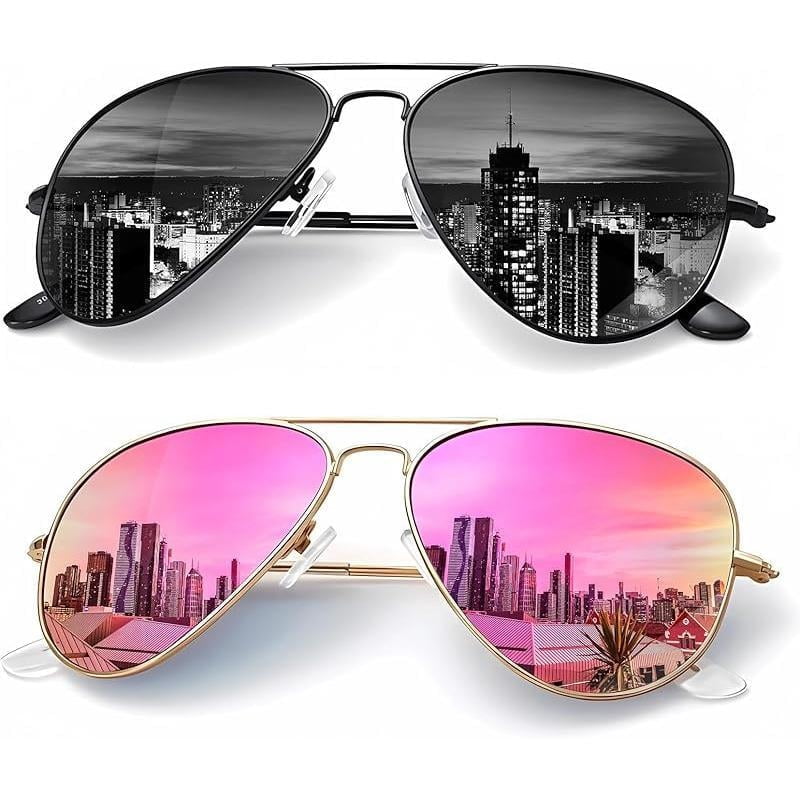 Classic Aviator Sunglasses for Men Women Driving Sun glasses Polarized ...