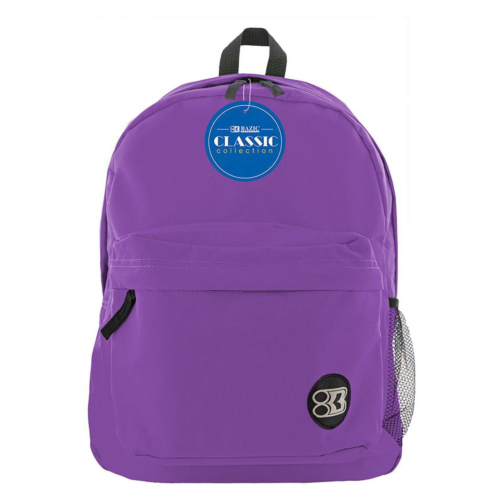 Classic Backpack 17" Purple | Bundle of 2 Each - Walmart.com