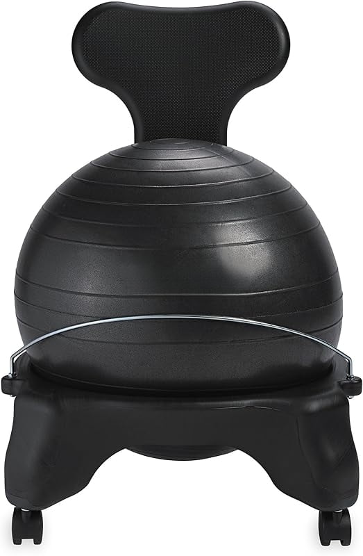 Classic Balance Ball Chair – Ergonomic Stability Chair for Desk ...