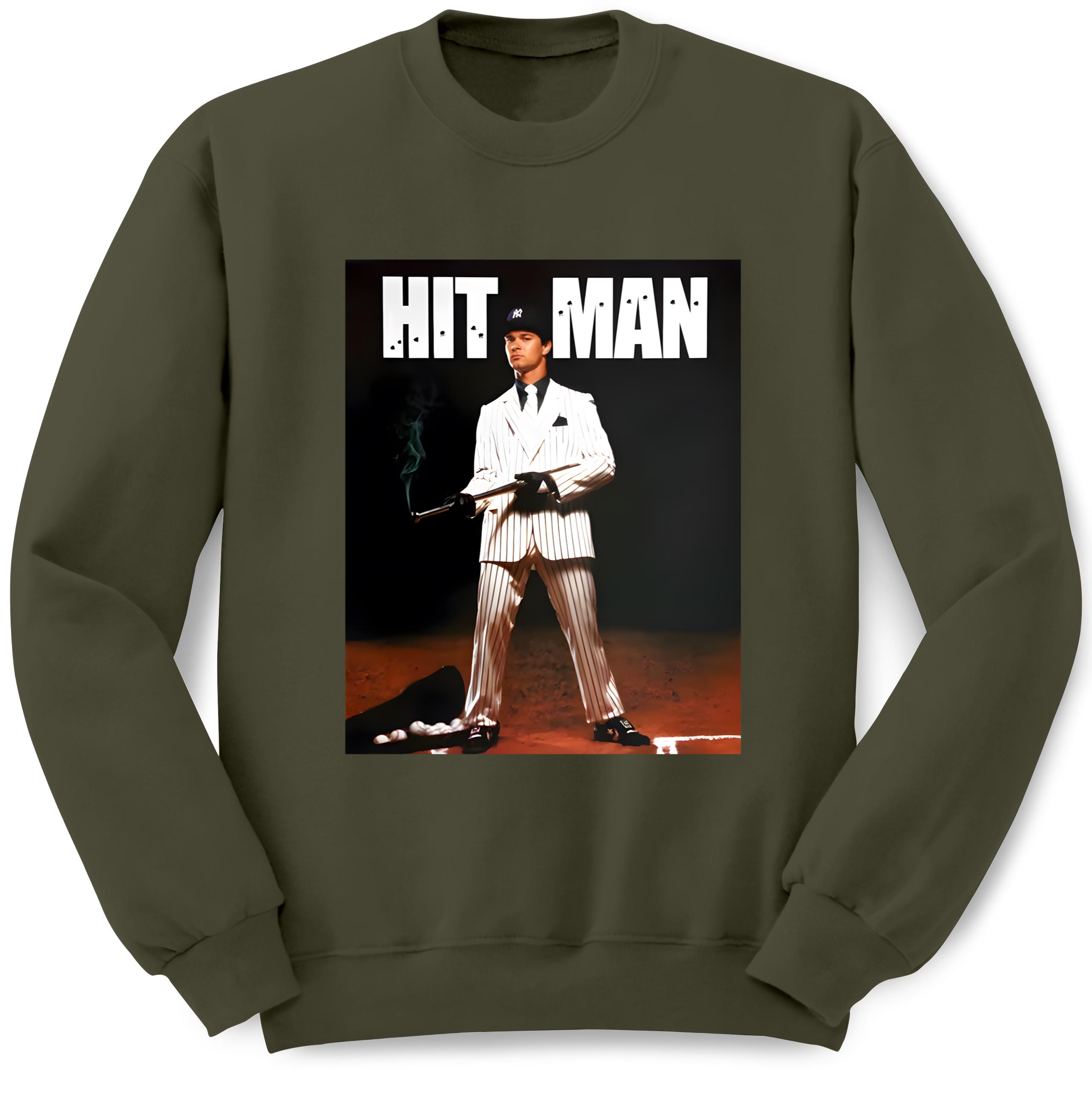 Classic Baseball Hit Man Graphic Shirt - Walmart.com