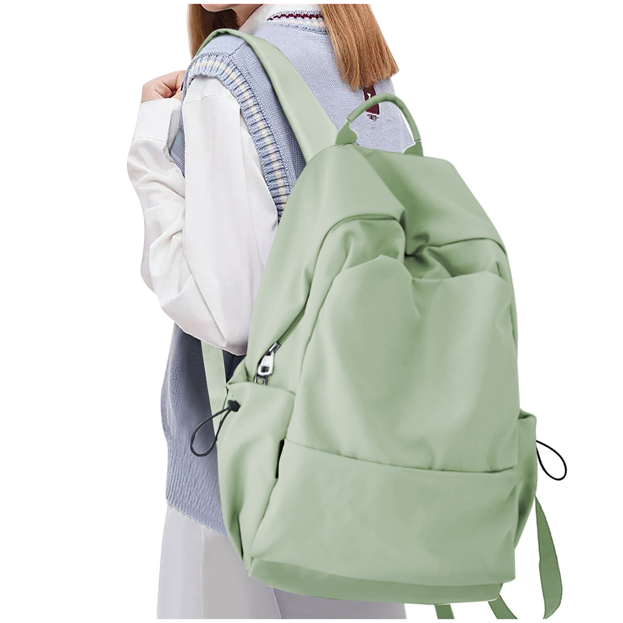 Classic Basic Backpack For Women,Waterproof High School Bookbag ...